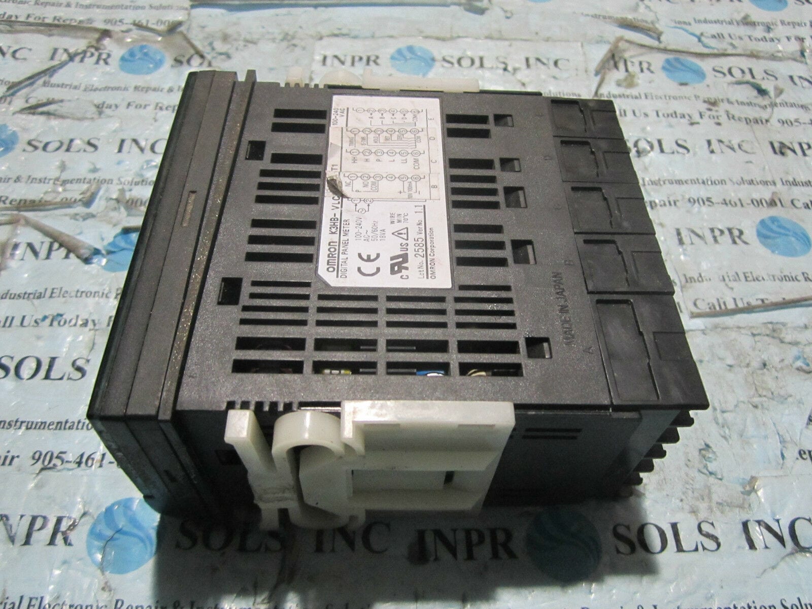 OMRON K3HB-VLC Load Cell Digital panel Meter 100-240 VAC 18VA *Fully ...